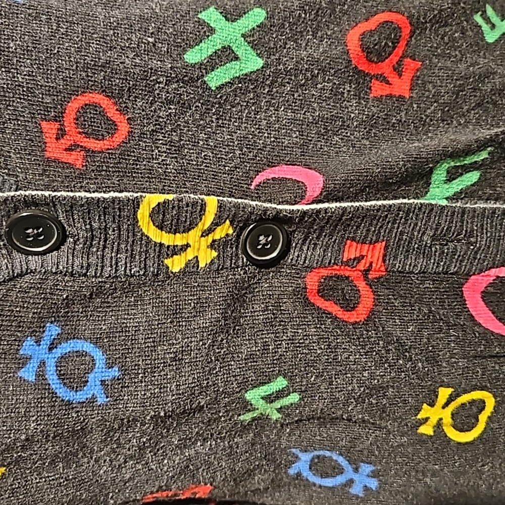 Sailor Moon Symbols Girls Cardigan - Gem